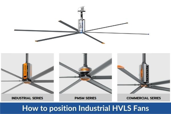 HOW TO POSITION INDUSTRIAL HVLS FAN BEFORE INSTALLATION?