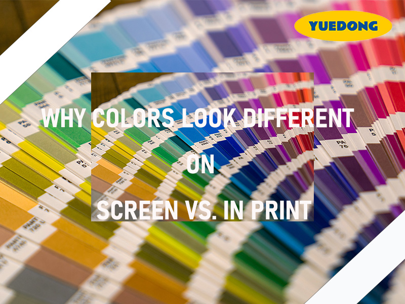Why Colors Look Different on Screen vs. In Print
